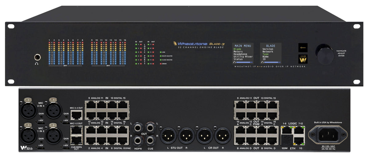 Wheatstone IP88-3CB32 Mix Engine Blade – Marketing Marc Vallee inc.