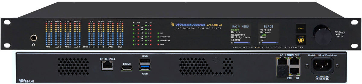 Wheatstone IP88-3LXE Mix Engine Blade – Marketing Marc Vallee inc.