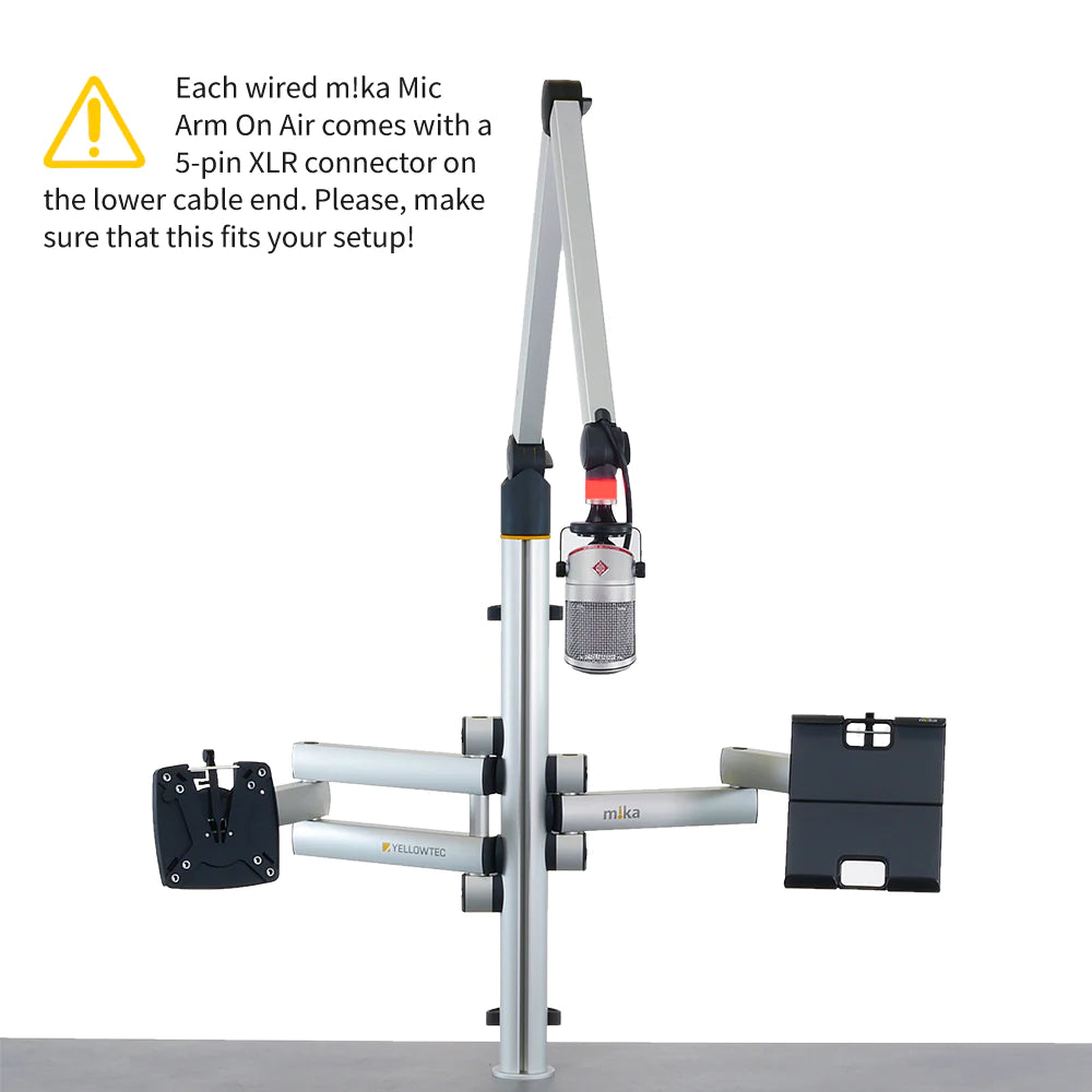 Yellowtec MIKA Set 11 : Single Monitor + Single Mic + Pad Dock Set ...