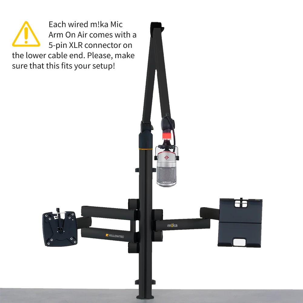 Yellowtec MIKA Set 11 : Single Monitor + Single Mic + Pad Dock Set ...