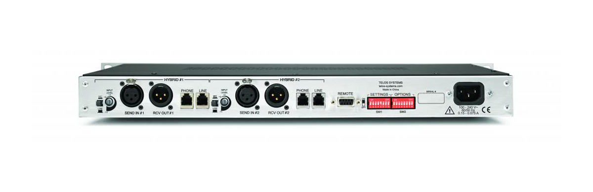 Telos HX2 Telephone Hybrid – Marketing Marc Vallee inc.