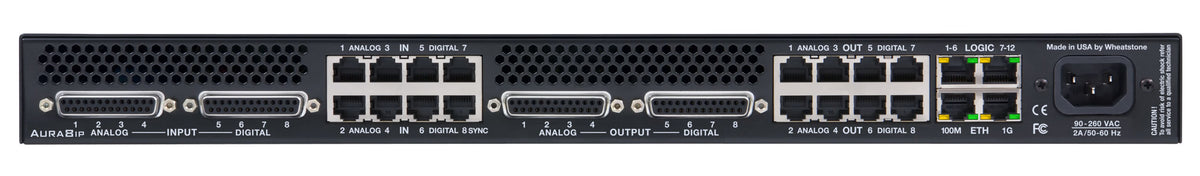 Wheatstone Aura8IP-3 I/O Processing Blade – Marketing Marc Vallee inc.